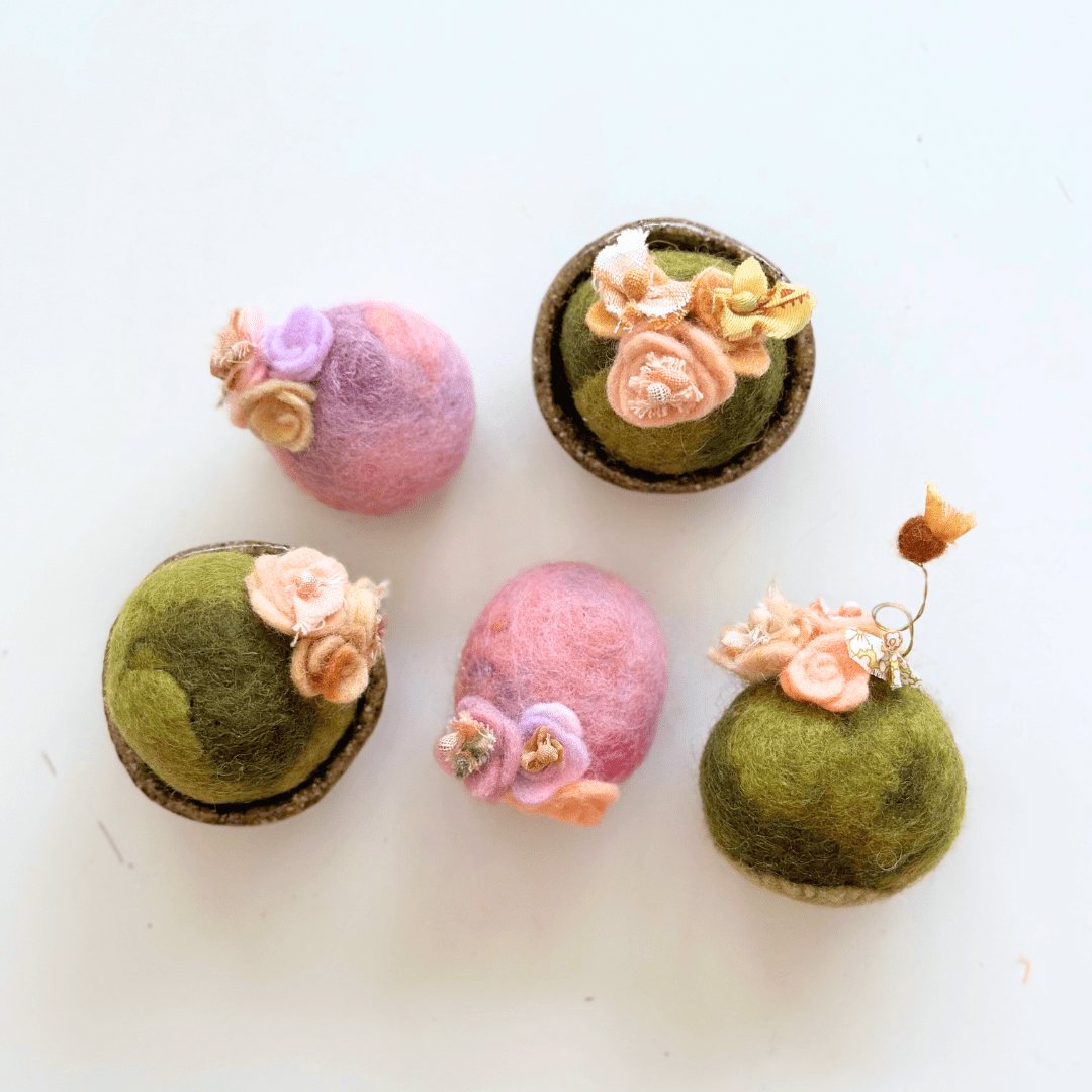 Flower Garden Pin Cushion for the Sewing Kit - Natalie Trusler